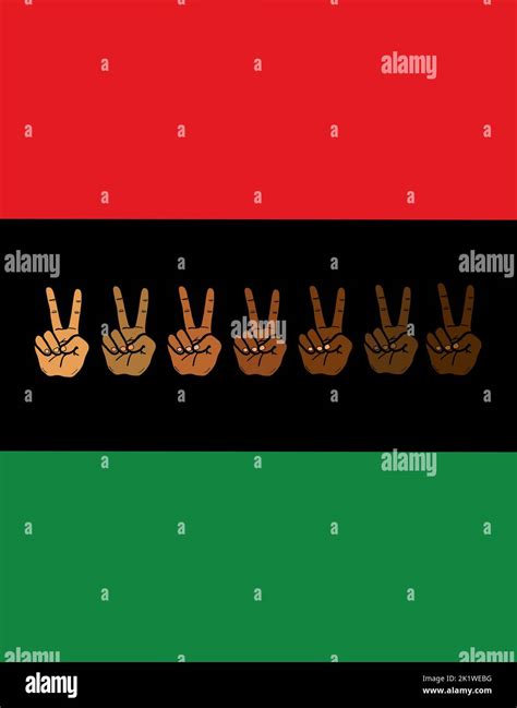 Pan African Flag Afro American Flag Unia Flag Or Black Liberation