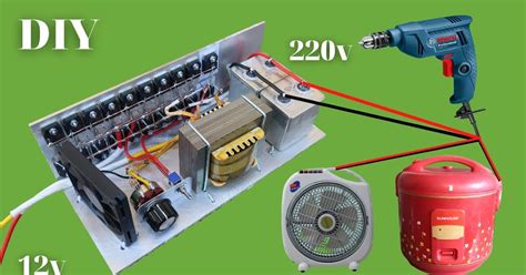 On Video How To Make A Simple Inverter W Transistor D No IC Electrical And
