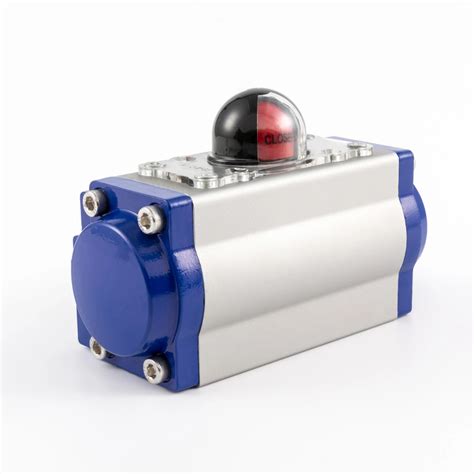 Made In China Rack And Pinion Round Indicator Quarter Turn Pneumatic