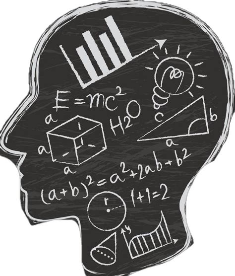 Mathematical Brain Concept Vector Image On Vectorstock Math Clipart