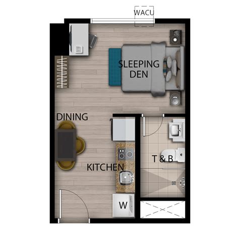 Studio Unit Megaworld Properties By Ralph
