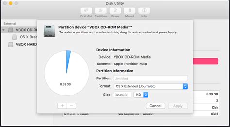 Macos Not Enough Free Space On OS X Base System While Installing El Capitan With VirtualBox