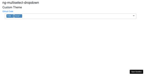 Angular Ng Multiselect Dropdown Forked Codesandbox