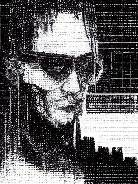 Ascii Art Of A Hacker 4 Sticker For Sale By Cevmemories Redbubble