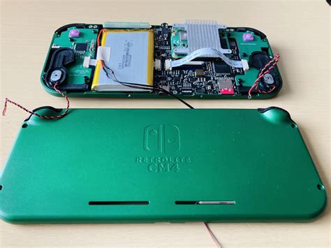 raspberry pi cm4 switch lite gaming handheld i m working on with a good