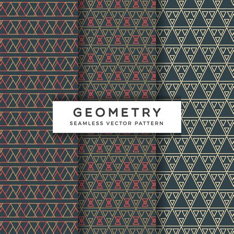 Abstract Geometric Seamless Vector Pattern 602732 Vector Art At Vecteezy