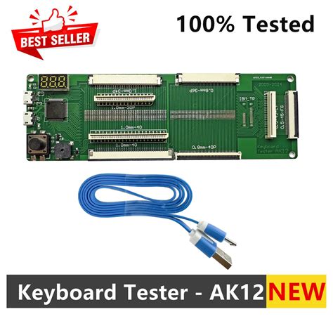 New Original Qk Ak12 Ak12 Laptop Keyboard Tester Testing Device Machine Tool Usb Interface With