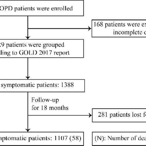Flow Chart COPD Chronic Obstructive Pulmonary Disease GOLD Global Download Scientific