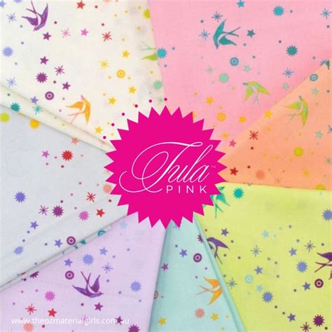 Tula Pink Fairy Dust True Colours Designer Fabric The Oz Material