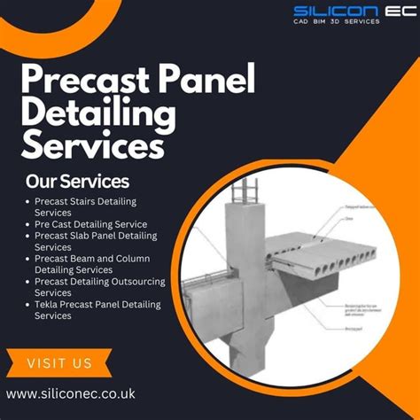 Precast Panel Detailing Services R Tekla Steel