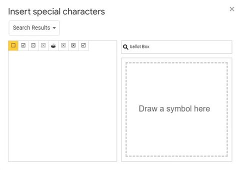 Empty Checkbox Symbol Text Meaning Type On Keyboard Copy And Paste Symbol Hippo