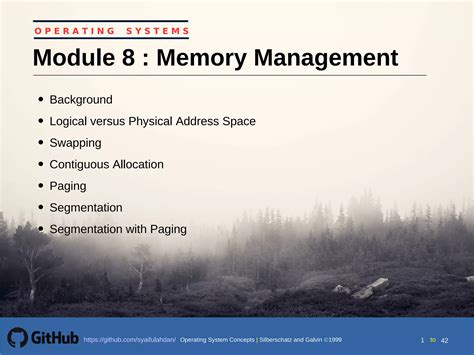 Operating System Ch8 Memory Management Pdf Operating Systems Computer Software And