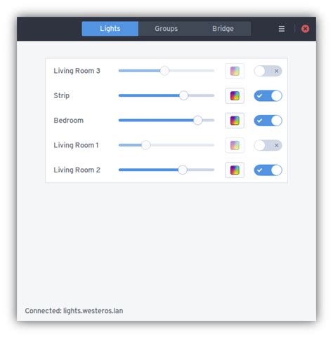 GitHub Craigcabrey Luminance A Philips Hue Client For Linux Written In Python And GTK