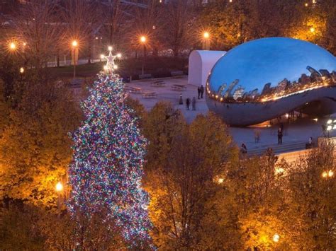 Chicago Christmas Tree Lighting Ceremony When To See It And Where To