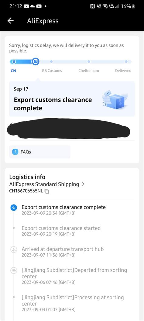Package Stuck On Export Customs Clearance Complete Raliexpress