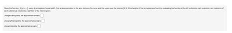 solved each subinterval created by a partition of the