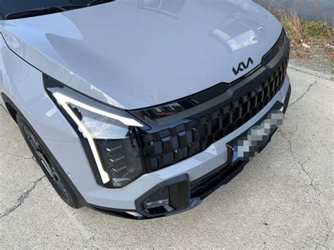 2025 스포티지 페이스리프트 울프그레이 실물후기 네이버 블로그