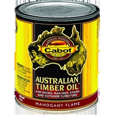 Cabot Cabot 43459 1 Quart Mahogany Flame Australian Timber Oil
