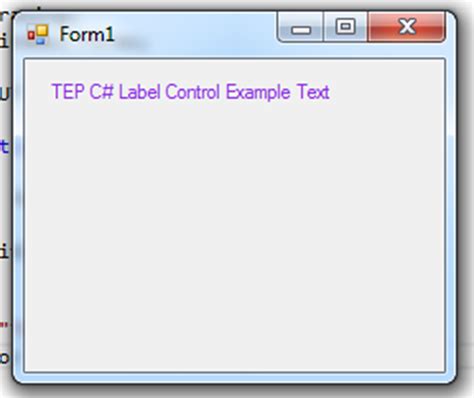C Label Control The Engineering Projects