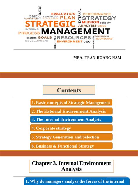 Chapter 3 The Internal Environment Analysis Pdf