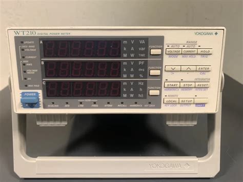 Digital Power Meter Yokogawa Wt210 Wattmetro Digitale 20a Eur 299 00 Picclick It
