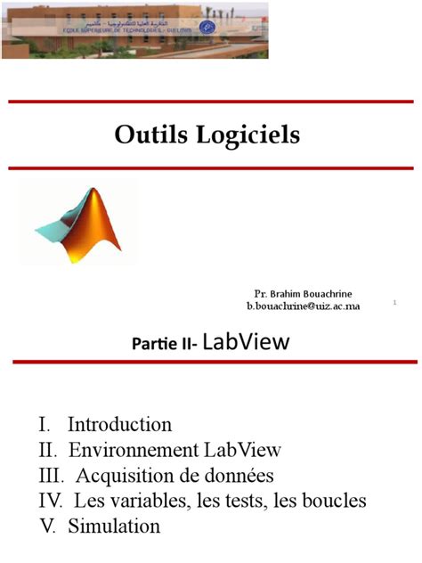 Cours Labview Pdf Structure De Contrôle Programme Informatique