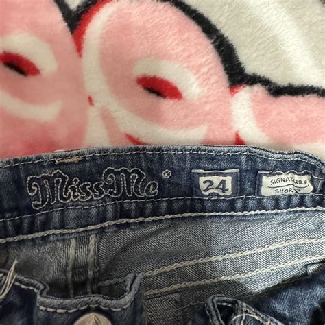 Miss Me Jean Shorts Very Low Rise But Super Cute Depop