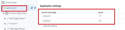 Override Appsettings Of Existing Azure Function App Via Arm Templates