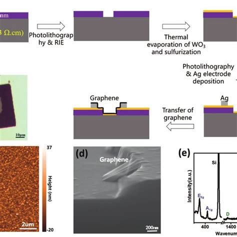 Pdf High Performance Van Der Waals Graphenews2si Heterostructure