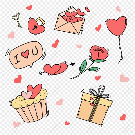 발렌타인 데이 시리즈 홍보 포스터 Png 일러스트 및 벡터 이미지 무료 다운로드 Lovepik