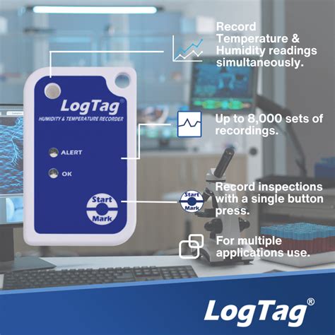 Haxo 8 Multi Trip Humidity And Temperature Data Logger
