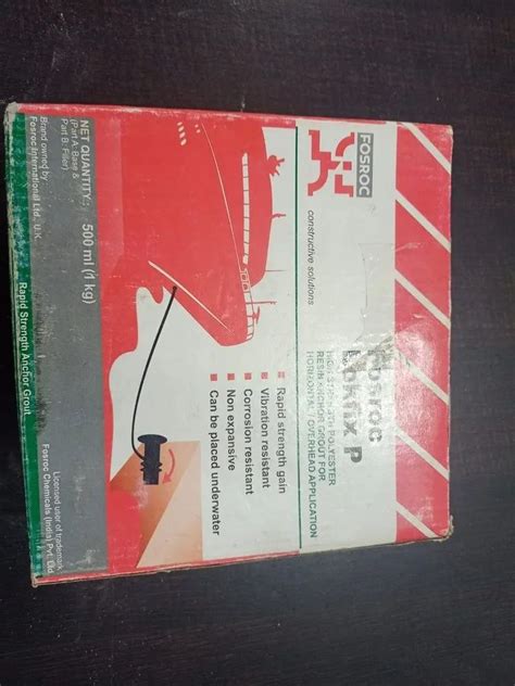 Fosroc Lokfix P Anchor Grout At Rs 400 Kg Grouting Compound In Pune Id 25523184712