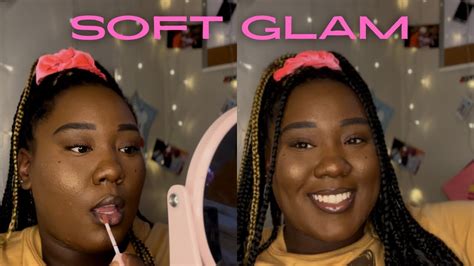 Detailed Soft Glam Make Up Tutorial For Darkskin Woc Beginner