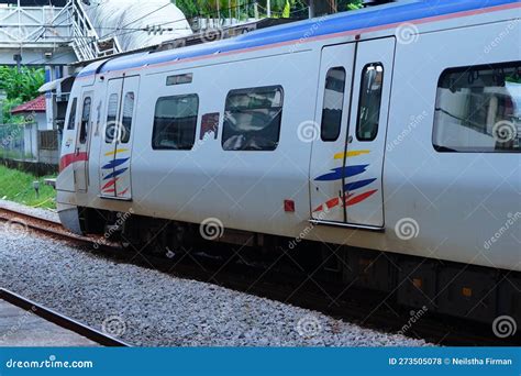 Malaysia Mass Rapid Transit Mrt Putrajaya Line Train Editorial Image
