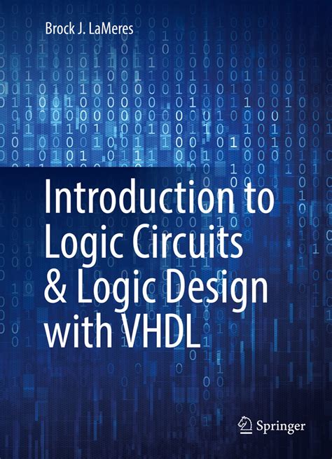 introduction to logic circuits and logic design with vhdl ebook by brock