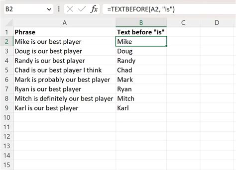 Excel：如何提取字符前的文本 Statorials