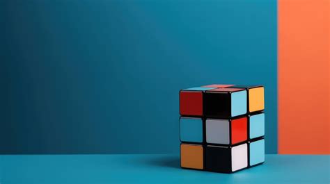 Premium Photo Rubic Cube