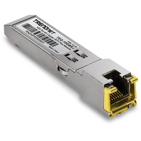 10g Rj 45 Copper Sfp Module Trendnet Teg 10gbrj