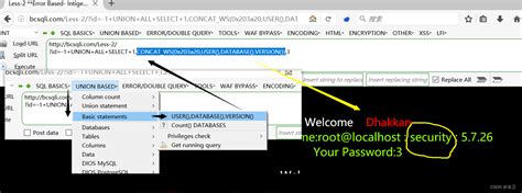 Sql联合注入结合hackbarhackbar Sql注入 Csdn博客