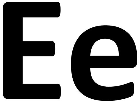 Alphabets E Small Letters Lettering Letter Stencils