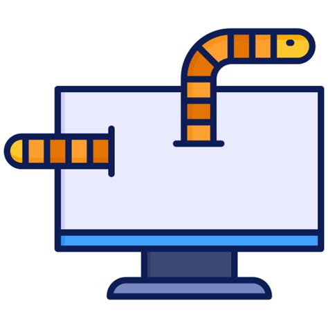 Worm Generic Color Lineal Color Icon Worm Generic Color Lineal Color Icon