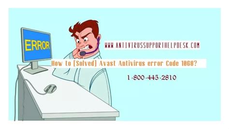 PPT How Fix Avast Antivirus Error Code 1068 PowerPoint Presentation ID 9807466
