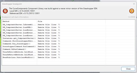 Grasshopper Components Not Working After Rhino Update Grasshopper