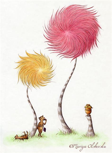 Truffula Tree Tattoo