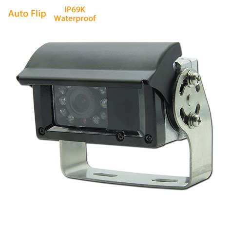 Motorized Auto Flip Ahd Camera With Ip69k Protection