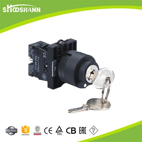 Xb2 Bg21 Key Switch Mushroom Emergency Stop Button Switch Plastic Push Button And Push Button
