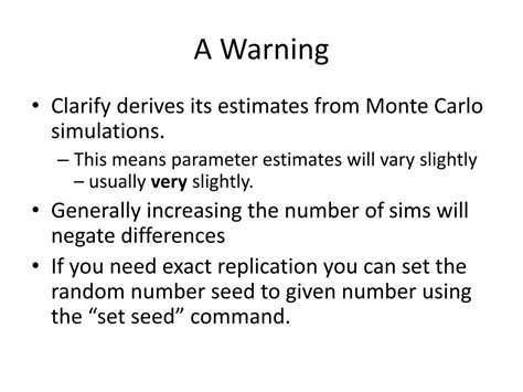 Ppt Beyond Statistical Significance Using Stata Post Estimation