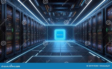 quantumquotient s data constellation illuminating future realms ai generate stock illustration