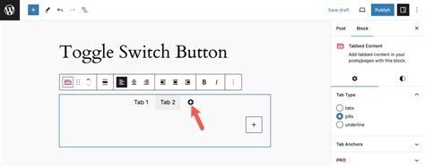 How To Add Toggle Switch Button In Wordpress