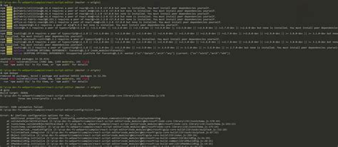 Npm Install Error For Latest React Script Editor Issue Pnp Sp Dev Fx Webparts Github